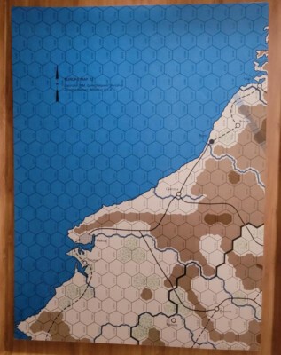 GDW Europa #23 Wargame Map Only (P) | eBay