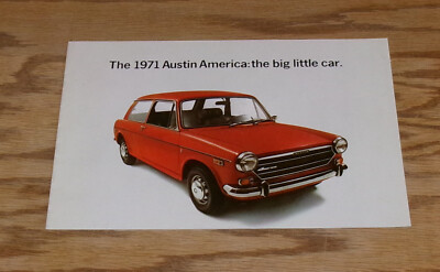 Original 1971 Austin America Sales Brochure 71 | eBay