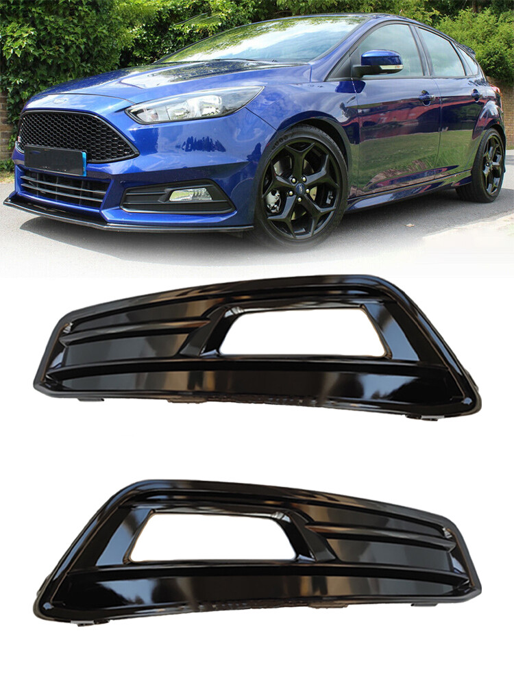 Left/right For Ford Focus ST 2015-18 Front Fog Lamp Light Cover Molding ...