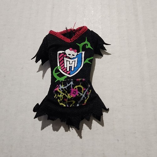 Monster High Doll Clothes Black Shirt | eBay