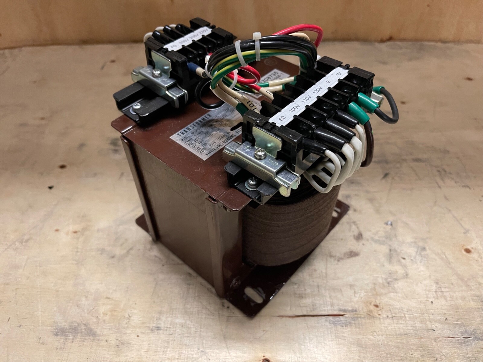Nunome Electric NESB600CUL07502-05 Voltage Transformer 1ph 600va 220v ...