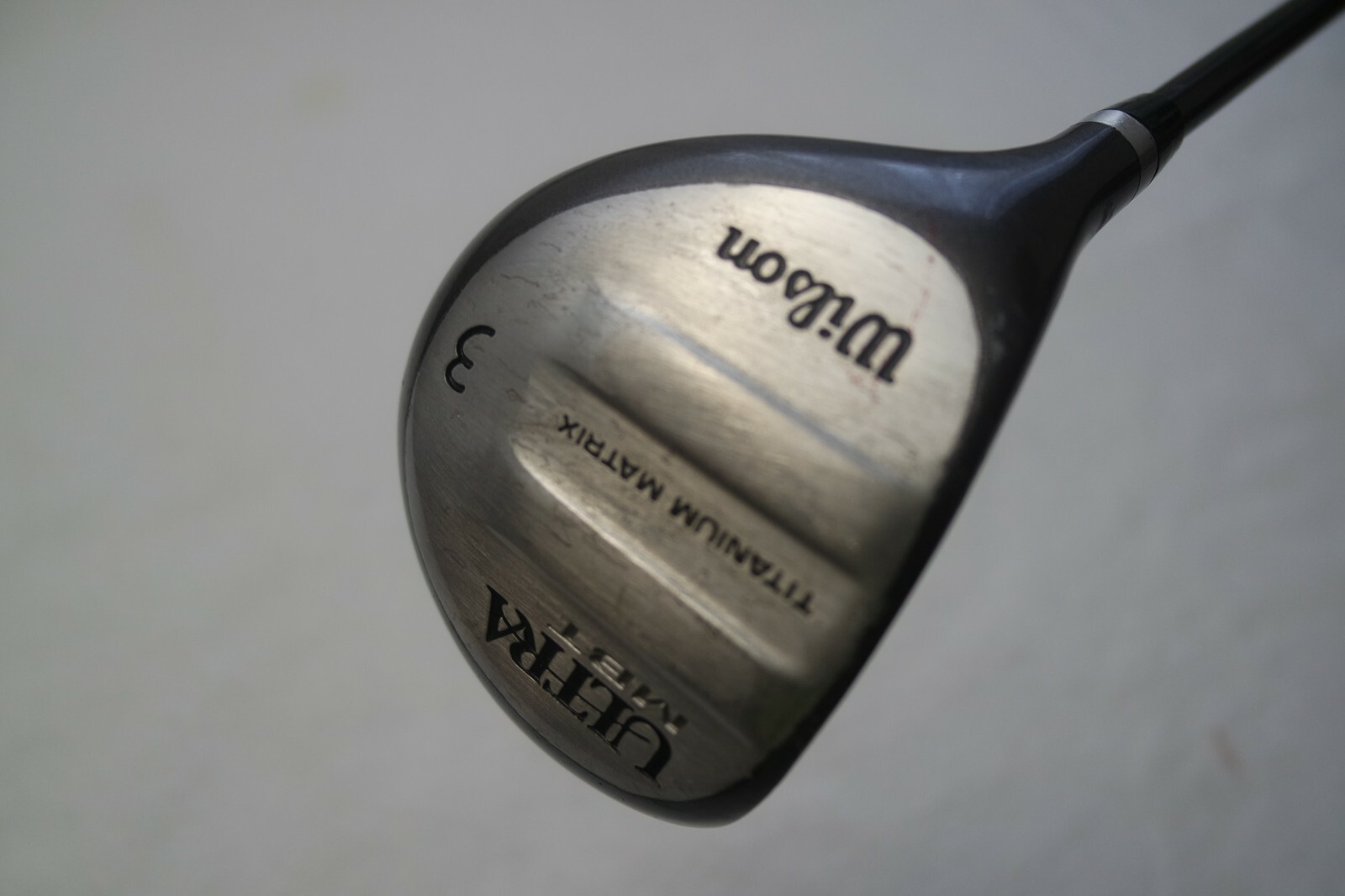 Men's Golf Club 3 Metal Wood Wilson Ultra MBT LH Titanium Matrix 100% ...