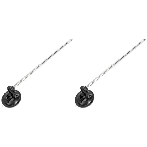 Set of 2 Magnetic Flag Pole Car Holders Suction Cup Flagpole | eBay