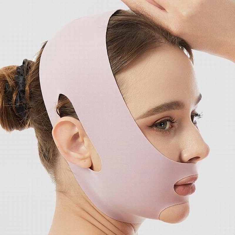 V-line Face Chin Cheek Lift Up Slimming Mask Anti Wrinkle Strap Band ...