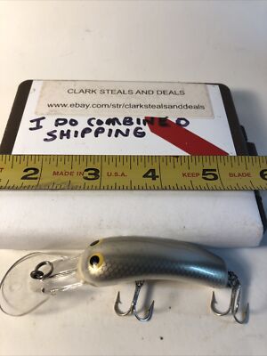 Vintage Lot 25 Bagly’s Smoo #2 Crankbait fishing lure | eBay