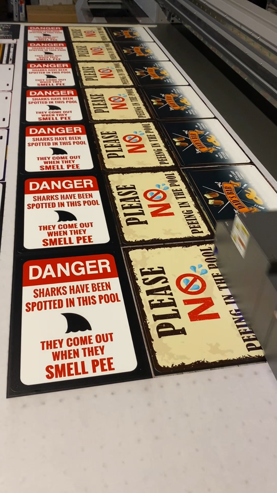 Tin Signs Man Cave Wall Decor Aluminum Metal Sign 12" x 8" Hunting ...