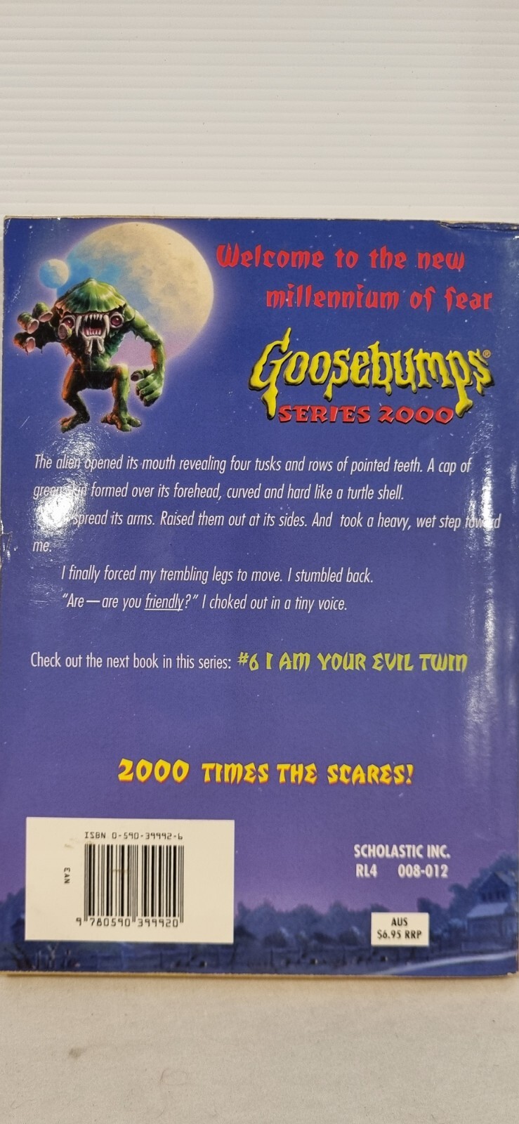 GOOSEBUMPS SERIES 2000 INVASION OF THE BODY SQUEEZERS #5 PART 2 1st ...