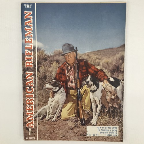 The American Rifleman Magazine August 1956 Subscription Edition Used | eBay