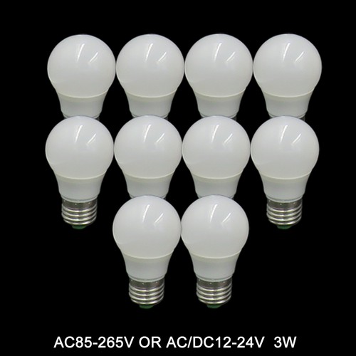 40W Equivalent E27 A16/A50 LED Light Globe Bulb Lamp 12-24V/85-265V ...