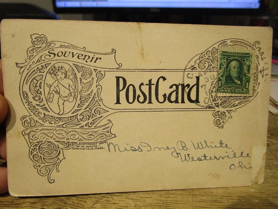 A1 Vintage Old OHIO Postcard CHICAGO JUNCTION WILLARD Myrtle Avenue BF ...