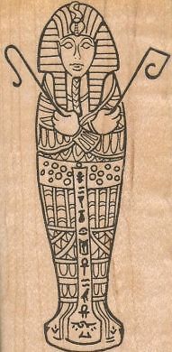 Mummy Dearest 2 1/4 x 4 1/4" Rubber Stamp, Mummy Stamp | eBay