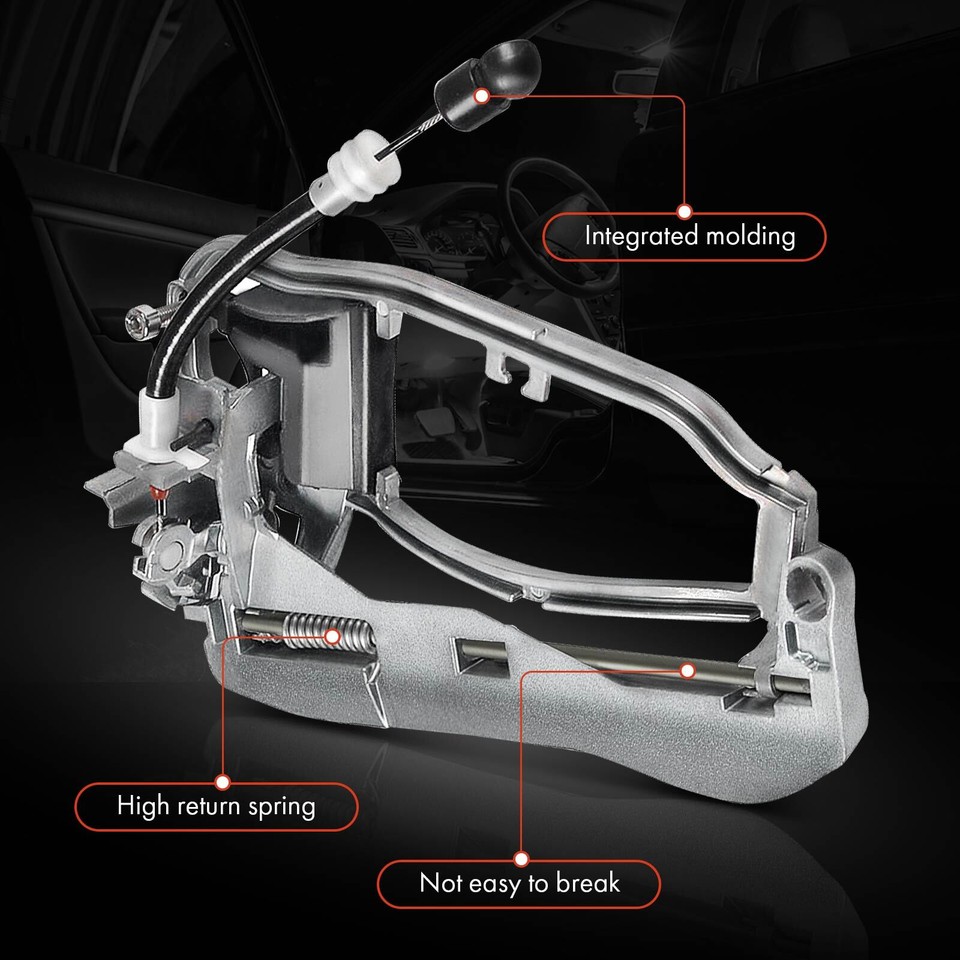 Front Right Door Handle Carrier Driver Side for BMW E53 X5 2000-2006 ...