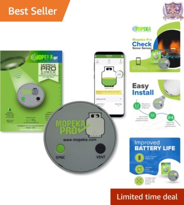 Wireless Propane Gauge with Ultrasonic Sensor - App-Controlled Level ...