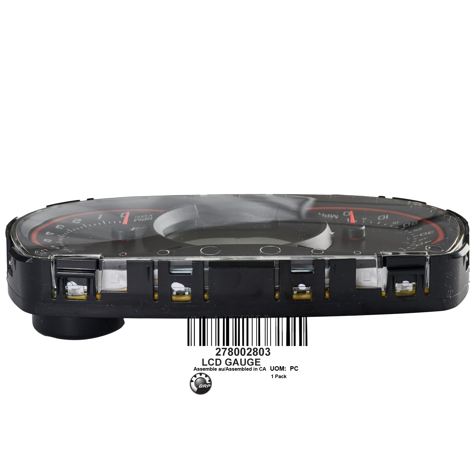 Sea-Doo Cadran LCD Gauge 278002803 OEM Replaces 278002498 GTI 130 155 ...