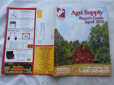 AGRI SUPPLY BUYER'S GUIDE Catalog- APRIL 2010 | eBay