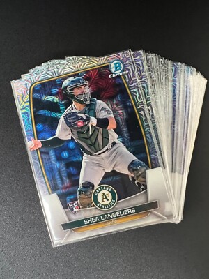 2023 Bowman - Rookie & Veteran Base Set 1-100 MOJO Chrome Insert -Pick ...