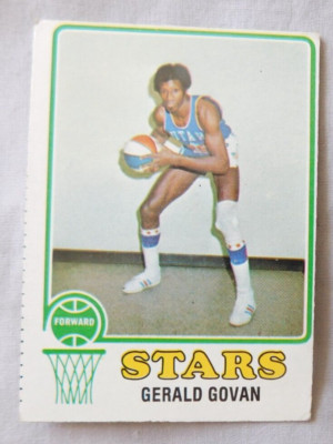 1973-74 Topps #233 Gerald Govan Utah Stars Basketball Card Ex/oc | eBay