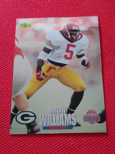 1995 CLASSIC NFL DRAFT Series, #37 Brian Williams LB/ Green Bay Packers ...