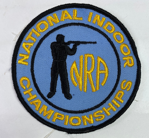 National Indoor Championships NRA National Rifle Association Patch H3 ...
