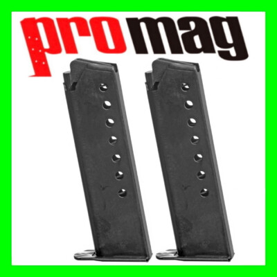 2 - Star BM 9mm 8 Round Magazine Black Oxide 8rd Mag Clip by ProMag STA ...