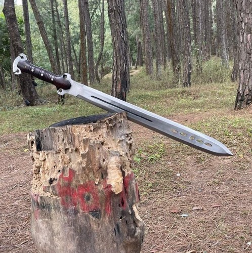 Custom Handmade Carbon Steel Blade Roman Gladius Sword | Hunting | 30 ...