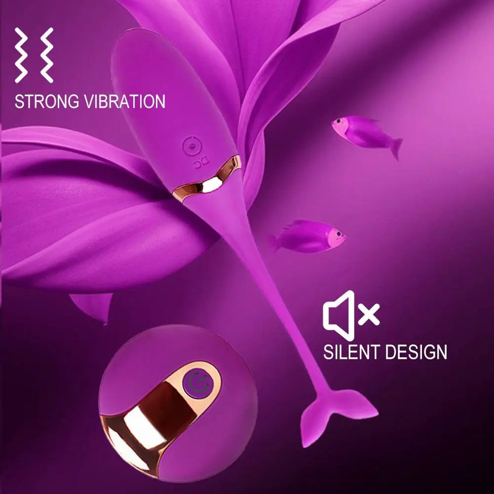 Remote-Control-Vibrating-Egg-Bullet-Vibrator-Ball-G-spot Massager Sex ...