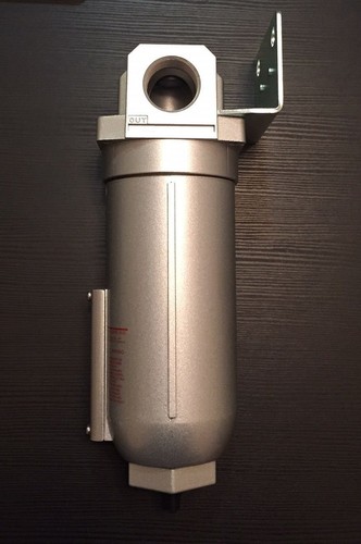 1" Inline Air Compressor In Line Water Moisture Filter Trap Separator ...