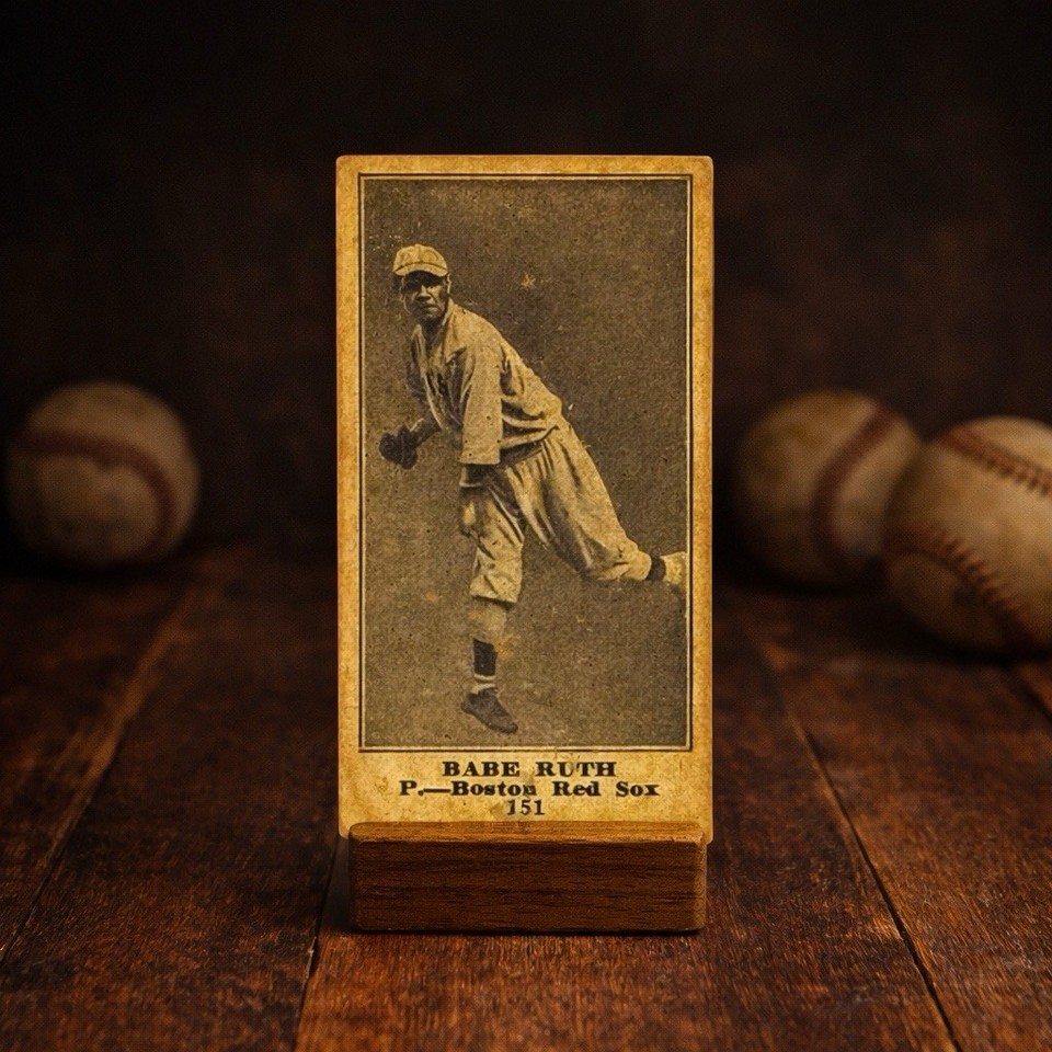 Babe Ruth - Vintage Style Aged Reprint - New York Yankees Tribute ...