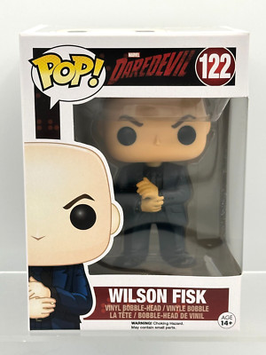 Funko Pop! No. 122 Wilson Fisk Bobblehead Marvel Daredevil New In Box ...