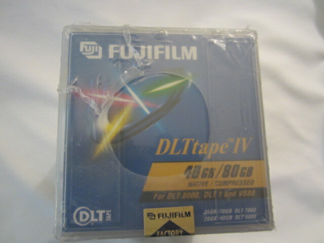 Lot of 5 NEW FUIJFILM DLT Tape IV 40 GB FB TK88 For DLT 8000, DLT 1 and ...