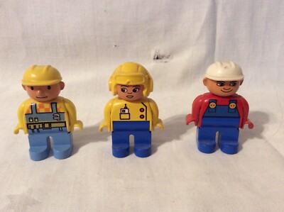 Vintage 4555 LEGO Duplo Men lot of 3 | eBay