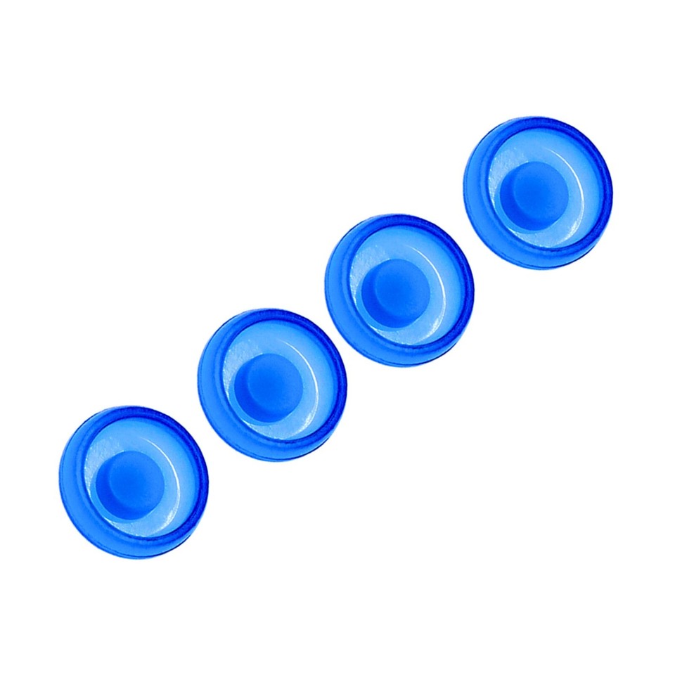 4Pcs US Dental Locator Male Caps Overdenture Retention Cap Inserts Bule ...