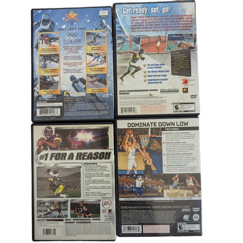 PS2 EA Sports Games Madden 2002 NCAA 08 March Madness Salt Lake 2002 ...
