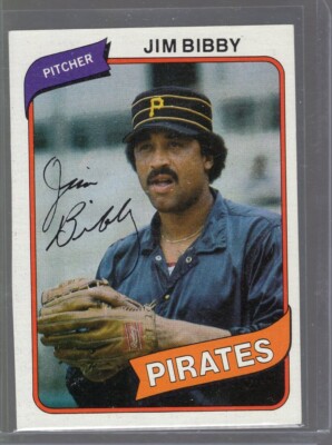 JIM BIBBY 1980 TOPPS BASEBALL #229 | eBay