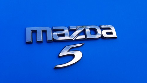 11 12 13 14 MAZDA 5 MAZDA5 REAR GATE LID EMBLEM LOGO BADGE SYMBOL OEM ...