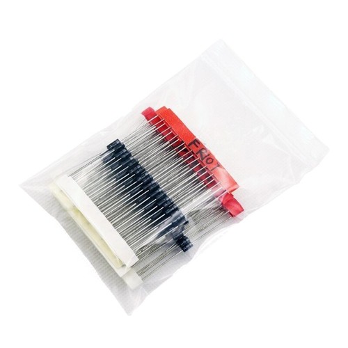 Assorted Pack of 100pcs Straight Plug Electronic Parts 8 Different ...