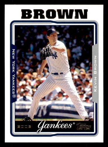 2005 Topps #547 Kevin Brown New York Yankees | eBay