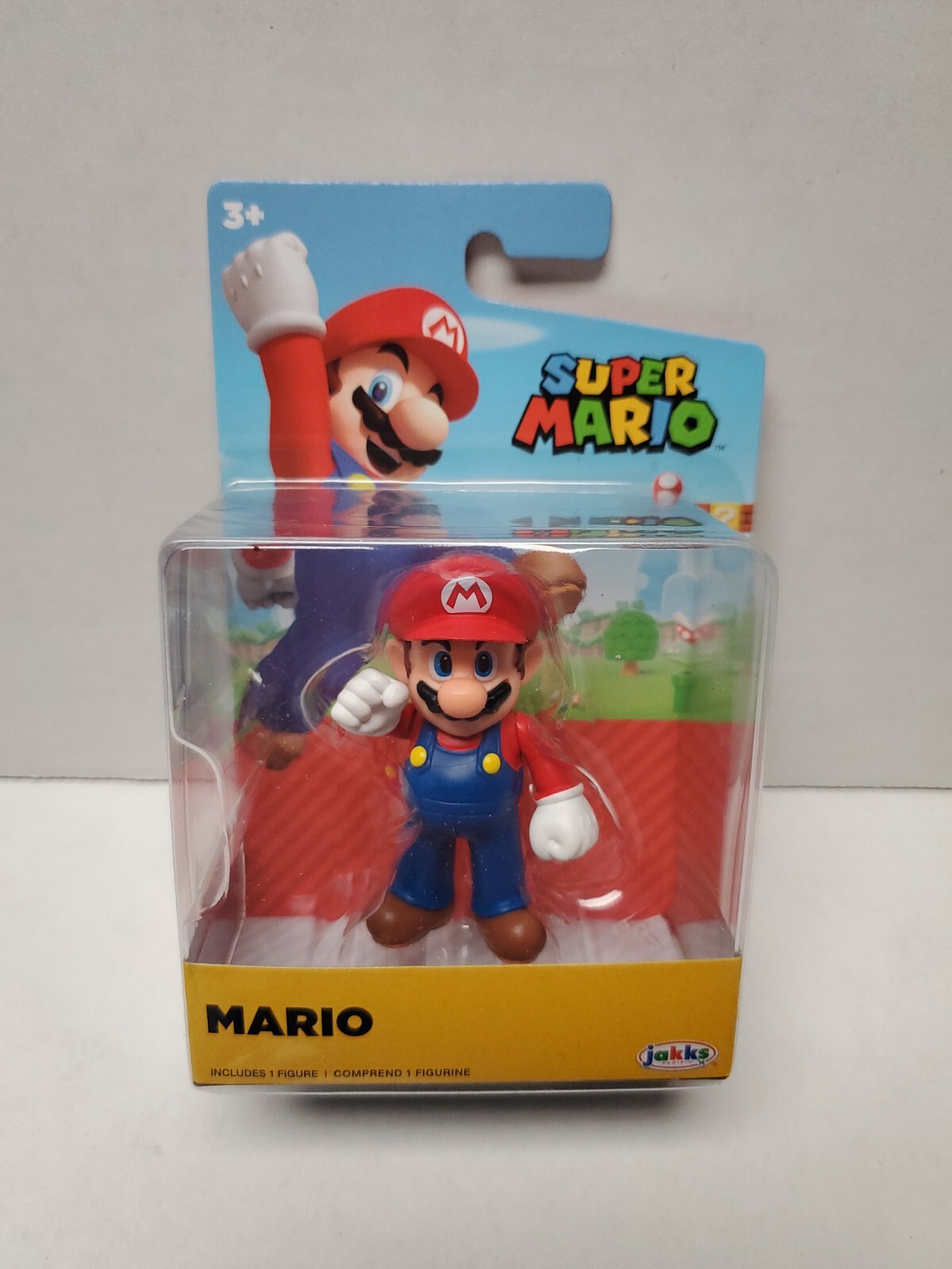 🔥 Brand New Mario Jakks Pacific Super Mario Bros. Mario 2.5 inch Action ...