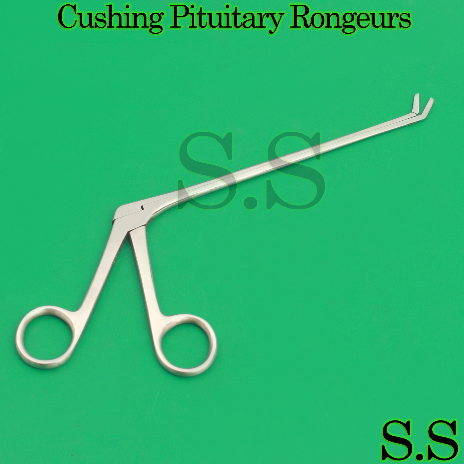 CUSHING PITUITARY RONGEURS 7" 2X10MM CUP (UP) ENT SURGICAL INSTRUMENTS ...
