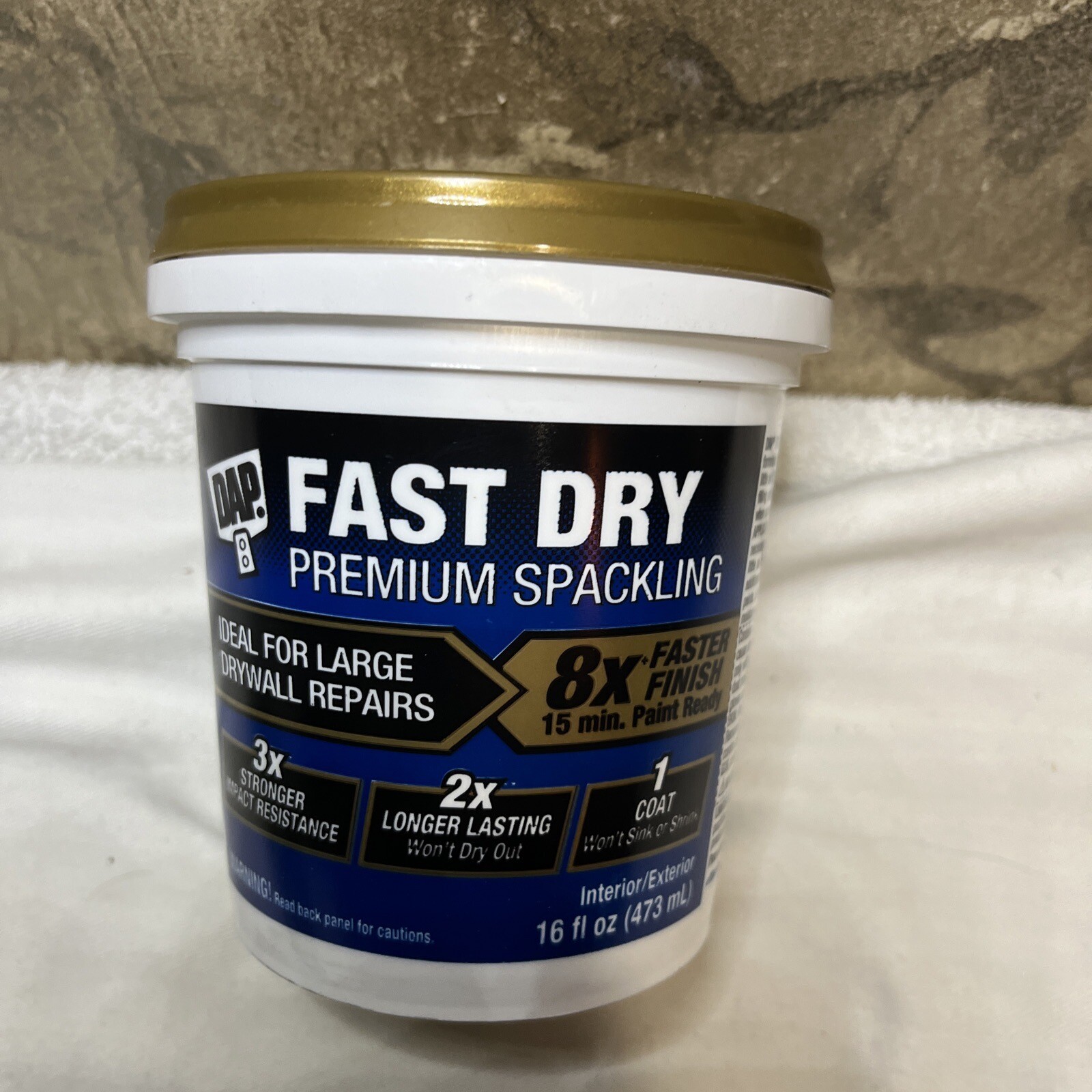 DAP Fast Dry Premium Ready to Use Off-white Spackling and Patching ...