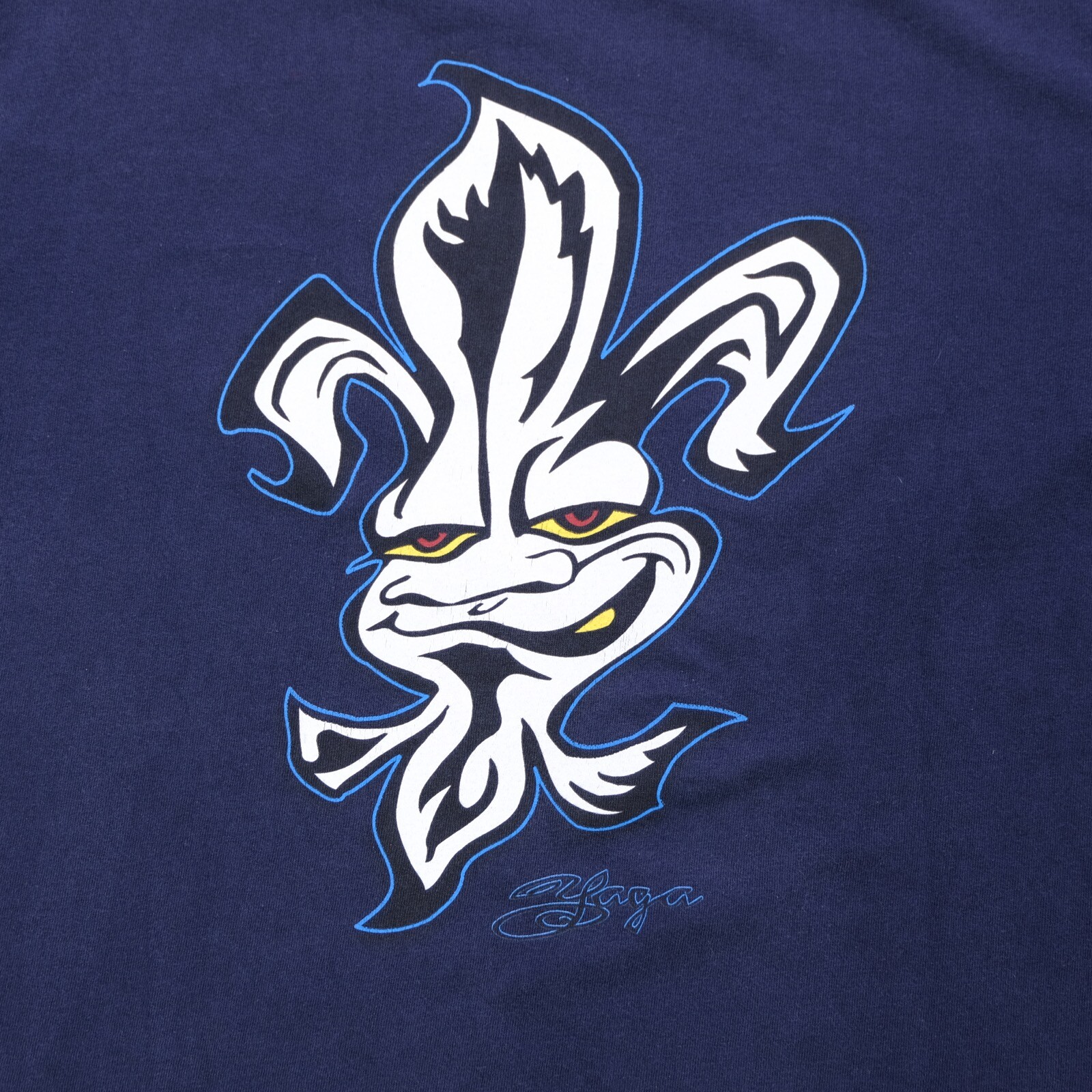 Rare Vintage YAGA Mo Bettah Threadz Face Graphic Sing… - Gem