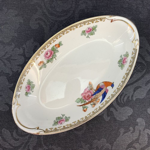 Johnson Brothers Madras England Oval Relish Dish Plate Bowl Serving ...