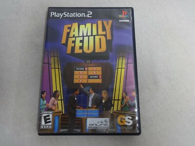 Family Feud Sony Playstation 2 PS2 Game Complete Free Ship | eBay