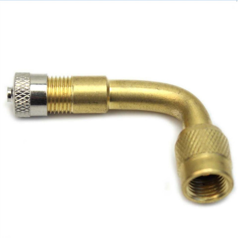 4 Pcs Truck Motorcycle Accessories Right Angle Tire Valve Adapter Bike ...