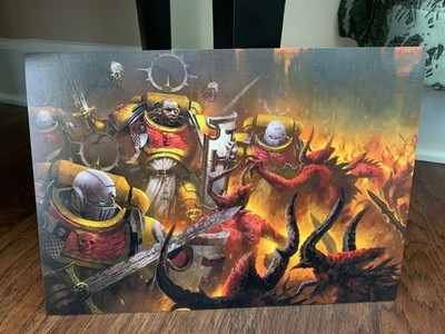 Imperial Fists Warhammer 40K First Founding (Official/Not Repro) Art ...