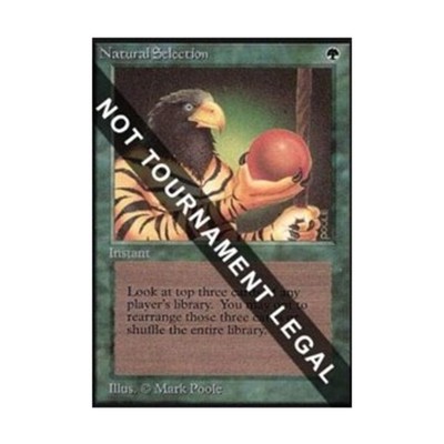 WOTC MtG Collector's Ed Natural Selection (CE) (R) VG | eBay