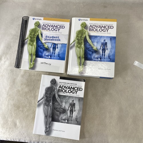 Apologia Advanced Biology SET: The Human Body 2nd Edition, Tests/text ...
