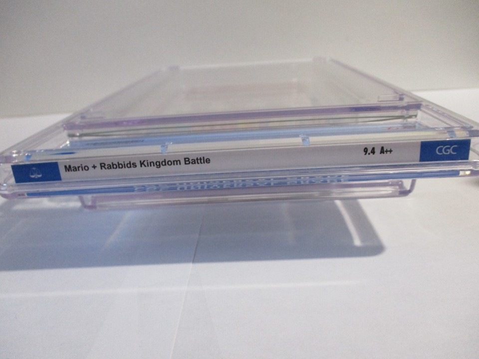 Mario + Rabbids Kingdom Battle Nintendo Switch, New / Sealed GRADED CGC ...