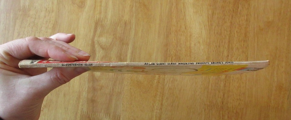 ARCHIE’S JOKES #17 (1962/25¢ Squarebound Archie Giant!) **Monster Cover ...