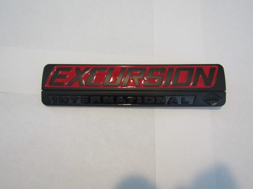 FORD EXCURSION INTERNATIONAL FRONT FENDER OR REAR HATCH BODY EMBLEM ...
